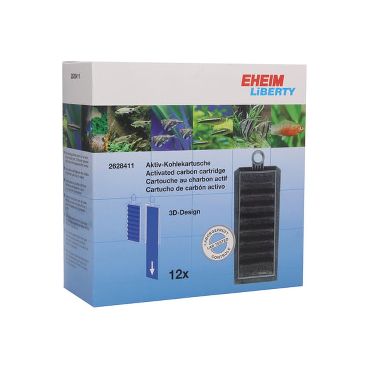 EHEIM Aktiv-Kohlekartusche LIBERTY (2040, 2041, 2042)
