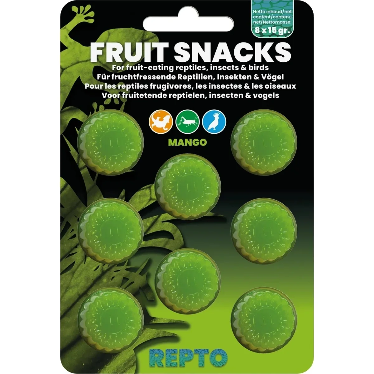 Aquadistri Repto Fruit Snacks Mango, 3,99